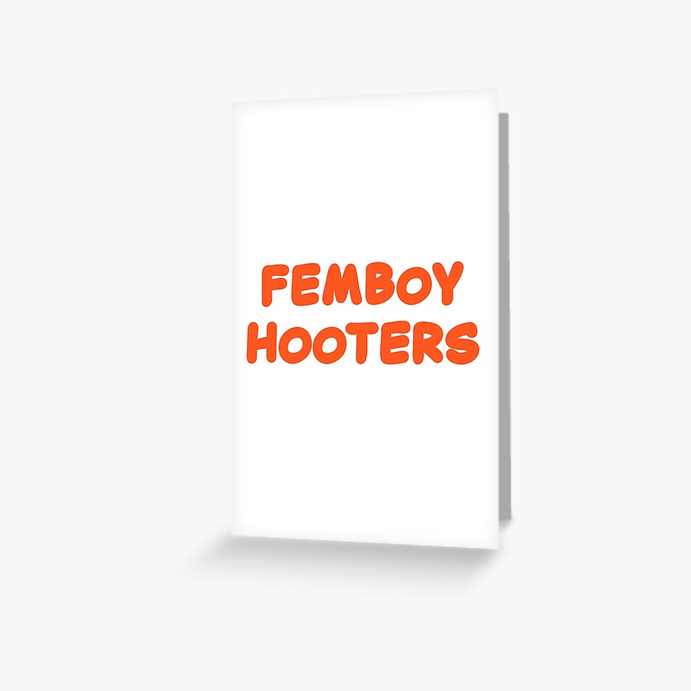 "Femboy Hooters logo design | Essential design for all femboys ...