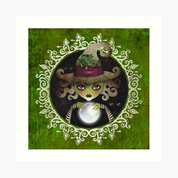 "Elphaba, the Wicked Witch of the West" Art Print by sandygrafik ...
