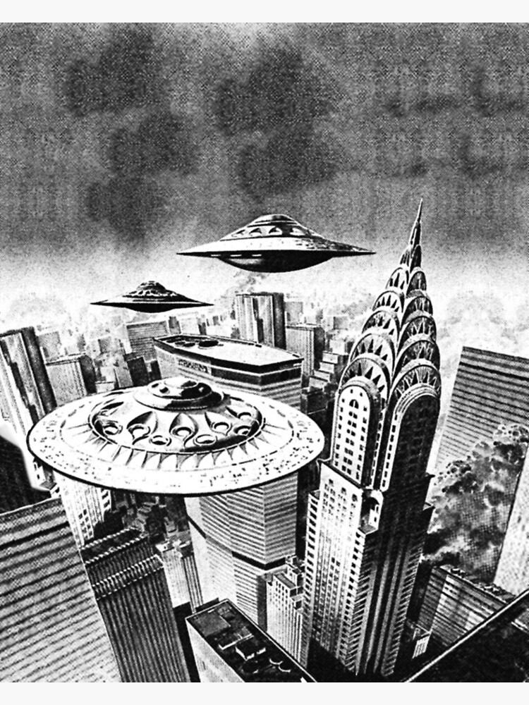 "Alien Invasion Design - UFO Design, Alien Aesthetic" Poster for Sale ...