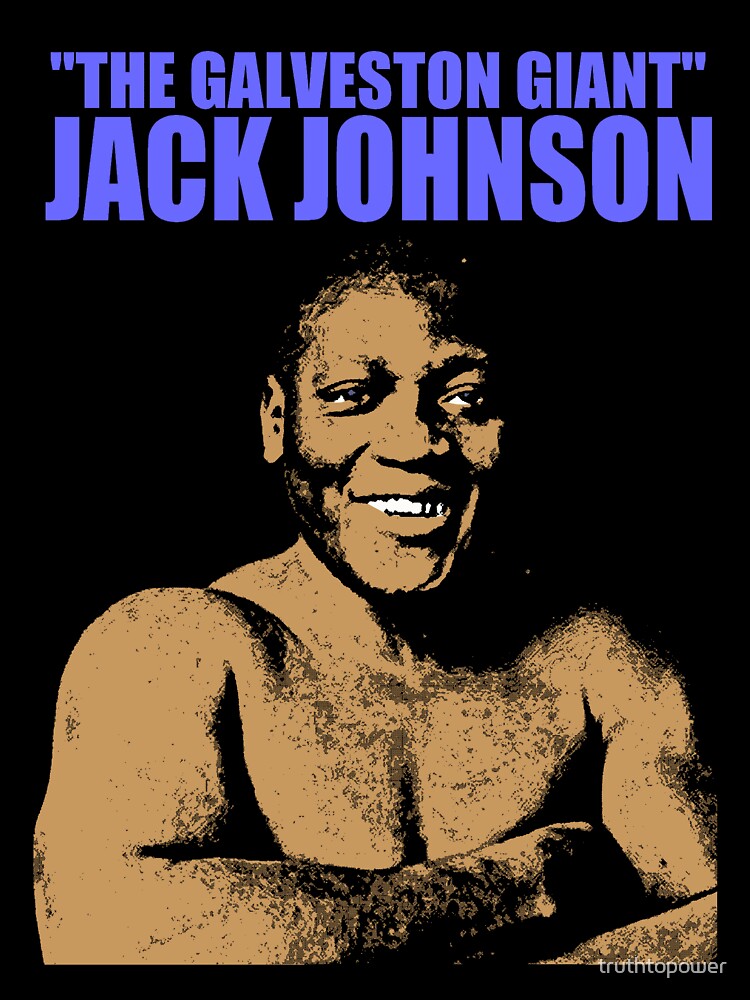"JACK JOHNSON (THE GALVESTON GIANT)-2" Kids T-Shirt for Sale by ...