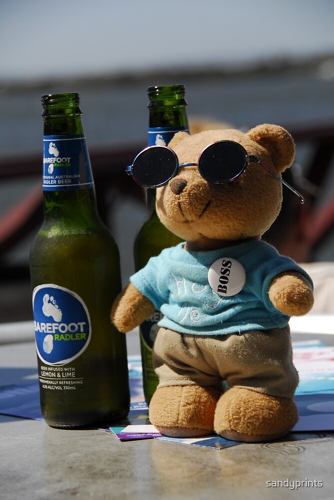 "Bear on tour." by sandyprints | Redbubble