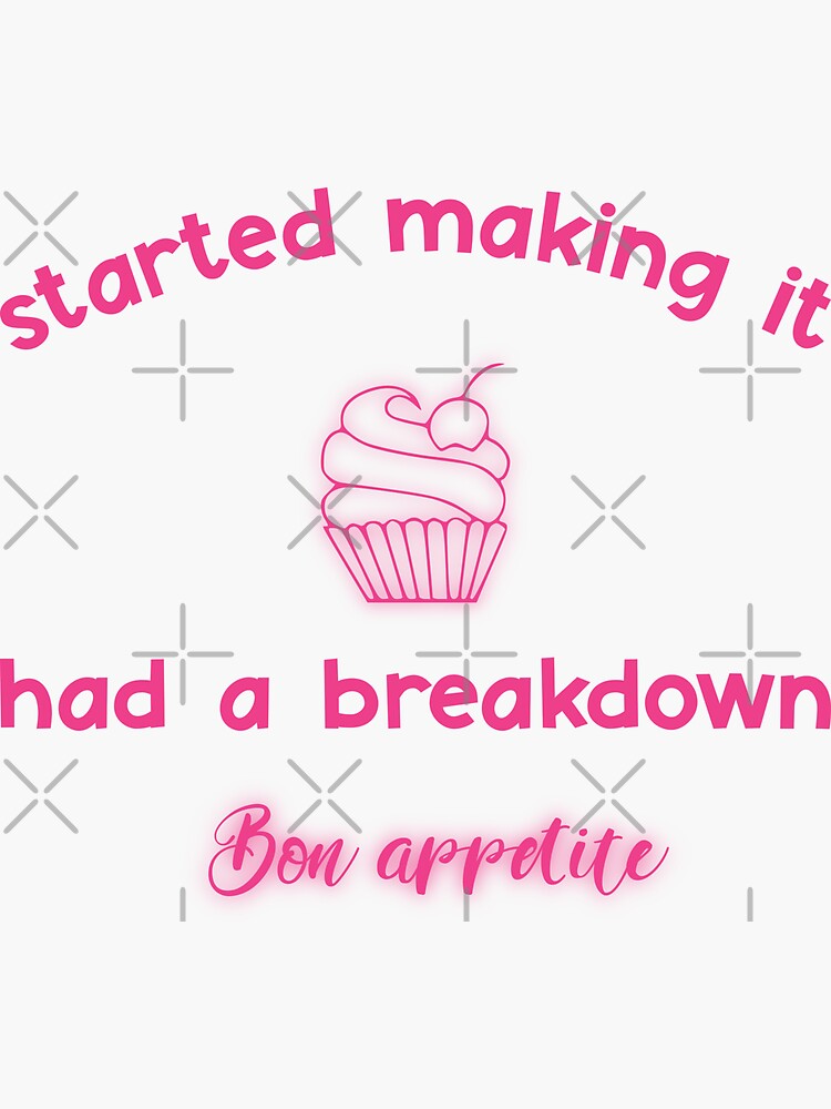 Pegatina «Buen provecho» de shimodesign | Redbubble