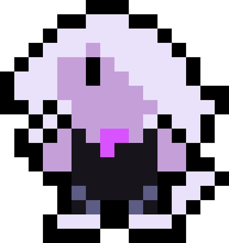 "Pixel Amethyst" Stickers by ImpishMATT | Redbubble