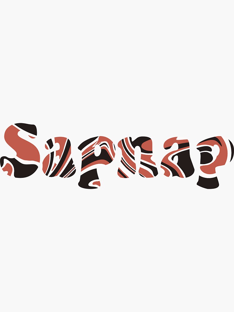 "Sapnap" Sticker by StilinskiHeda | Redbubble