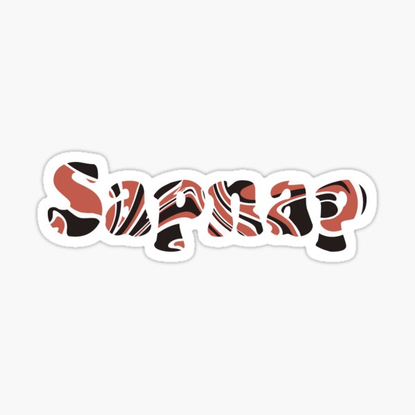"Sapnap" Sticker by StilinskiHeda | Redbubble