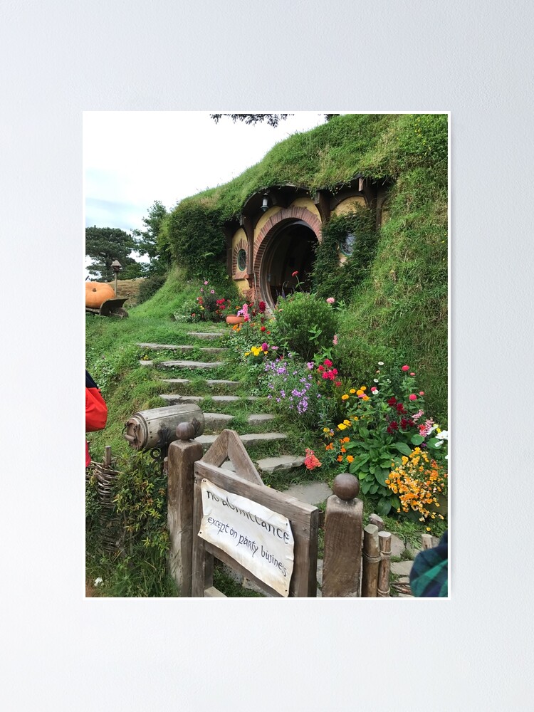 "Hobbiton" Poster for Sale by Nicole Chau | Redbubble