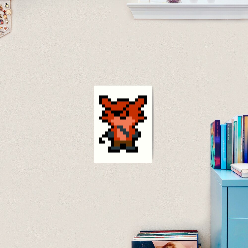 "Pixel Foxy" Art Print for Sale by ImpishMATT | Redbubble