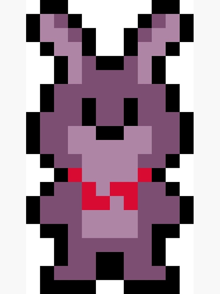 "Pixel Bonnie" Art Print for Sale by ImpishMATT | Redbubble