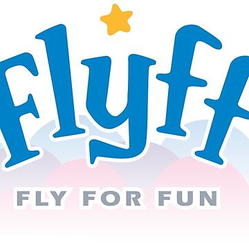 "Flyff logo with clouds" Sticker by Shonenoa | Redbubble
