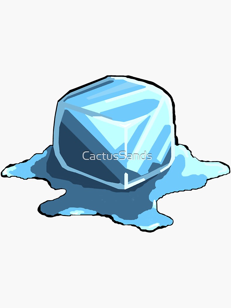 "Status Effects Cold Hypothermia Frozen" Sticker by CactusSands | Redbubble