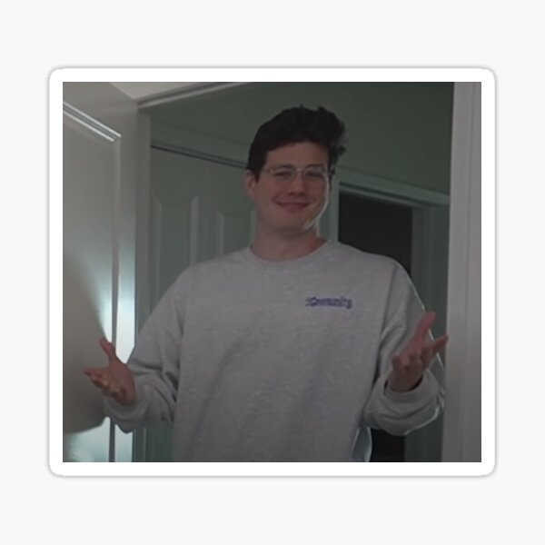 "Ted Nivision Sticker" Sticker for Sale by cosmobabe | Redbubble