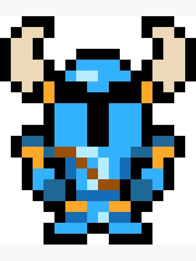 "Pixel Shovel Knight" Art Print for Sale by ImpishMATT | Redbubble