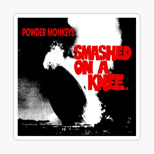 "Powder Monkeys" Sticker for Sale by smART-Photos | Redbubble