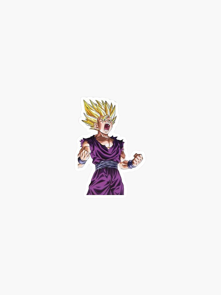 "gohan ssj2" Sticker for Sale by Things-Shop | Redbubble