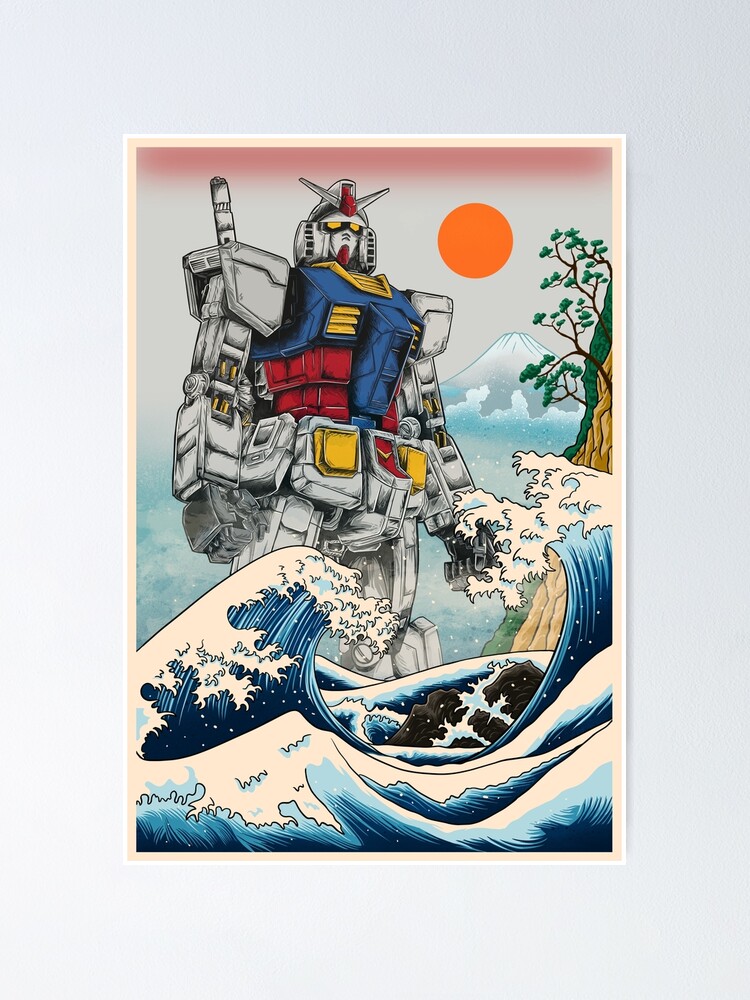 "gundam" Poster by gomskyartstudio | Redbubble