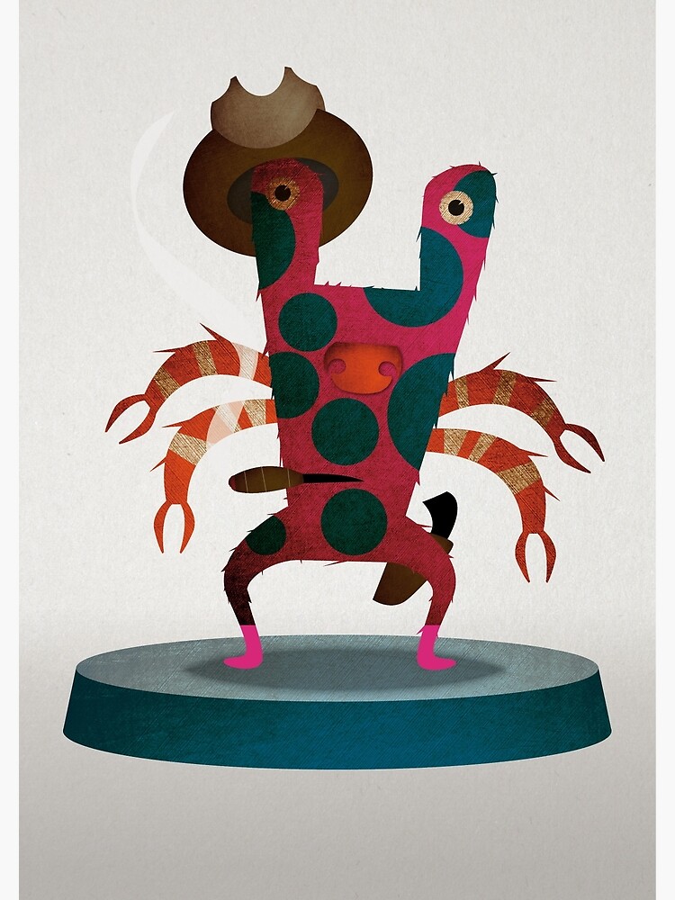 "Larry Monster" Poster by davidwildish | Redbubble