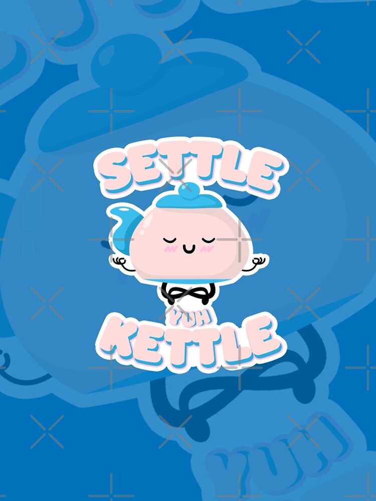 "Settle Yuh Kettle - Trinidad Slang" iPhone Case for Sale by trinislang ...