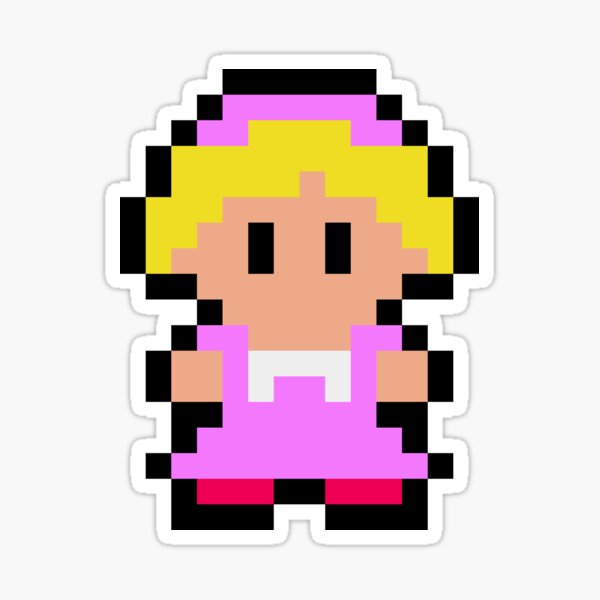 "Pixel Ana" Sticker for Sale by ImpishMATT | Redbubble