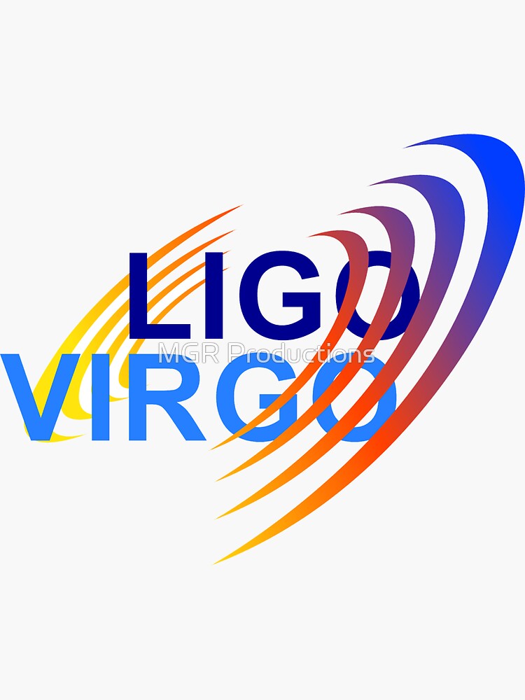 "Virgo Instrument - LIGO Collaboration Logo" Sticker by Quatrosales ...