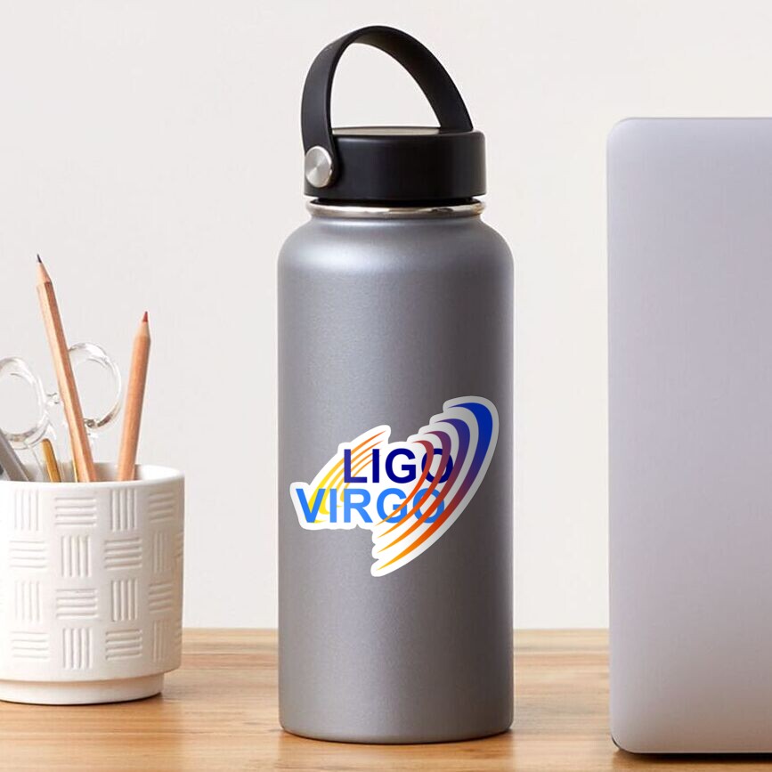 "Virgo Instrument - LIGO Collaboration Logo" Sticker by Quatrosales ...