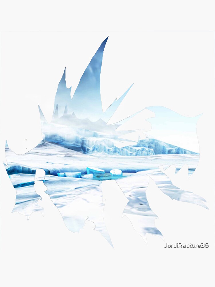 "Zam Frozen Seaway" Sticker for Sale by JordiRapture36 | Redbubble