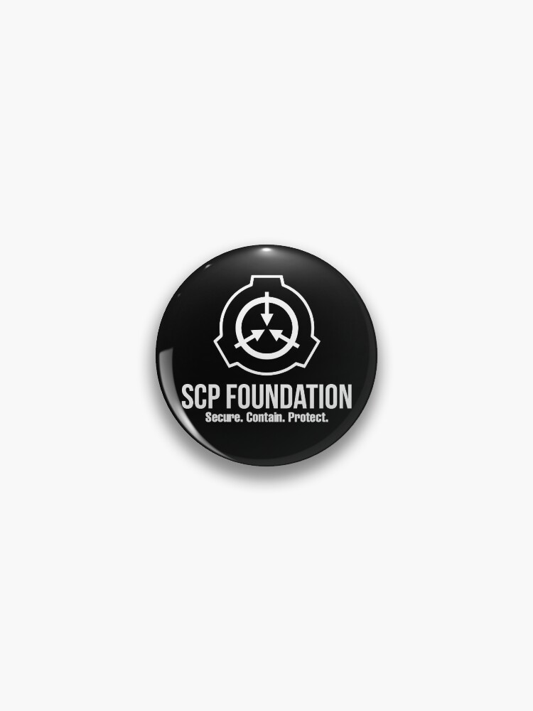 "SCP Foundation Secure Contain Protect" Pin for Sale by RRiDesigns ...