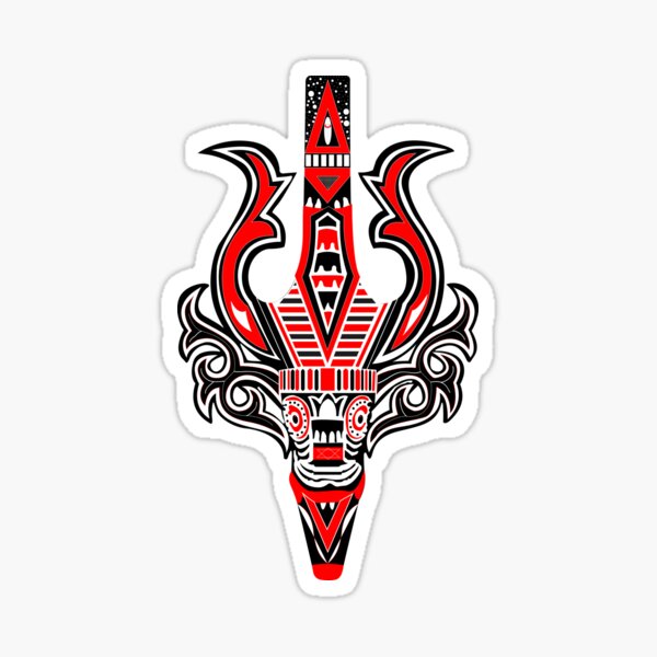 "Batak Pattern Art" Sticker for Sale by BagandingTua | Redbubble