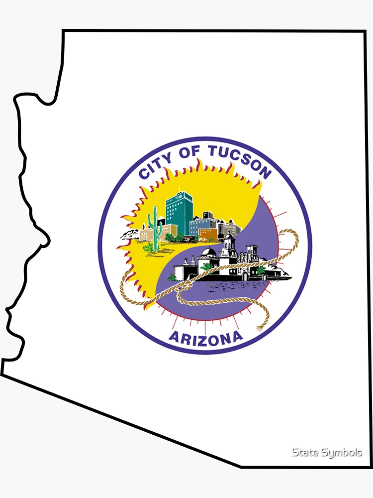 Tucson Arizona Logo Downtown Tucson Stock Illustrations – 92