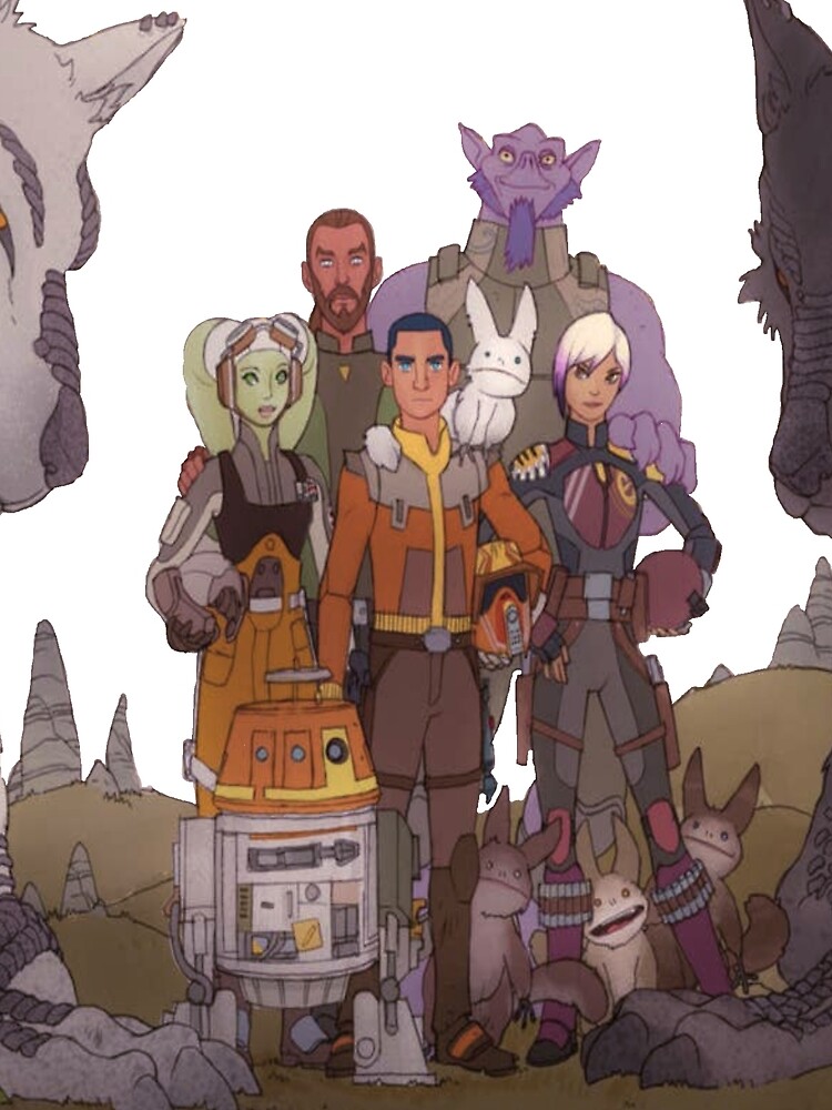 "Spectres Mural" T-shirt for Sale by ahsokasnips | Redbubble | star ...