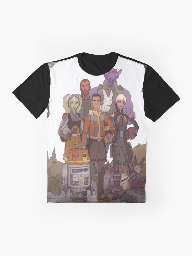 "Spectres Mural" T-shirt for Sale by ahsokasnips | Redbubble | star ...