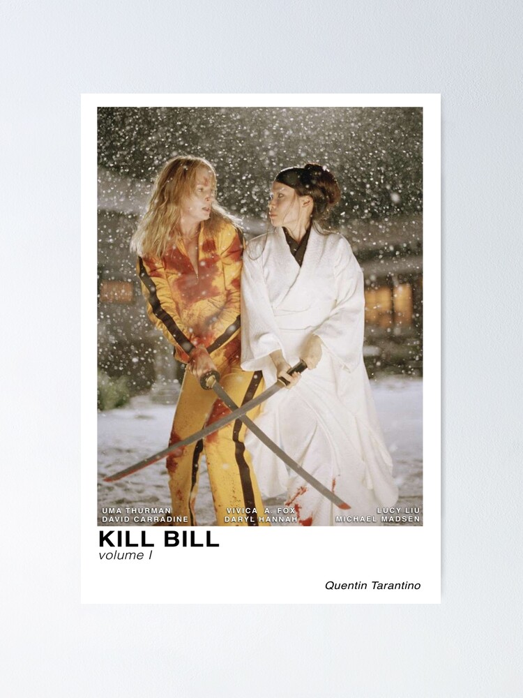"Kill Bill: Volume 1" Poster for Sale by PuzzleBuzz | Redbubble