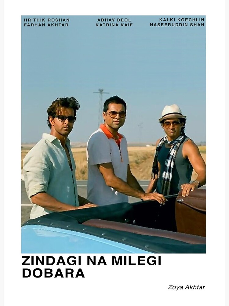 "Zindagi Na Milegi Dobara" Art Board Print for Sale by PuzzleBuzz ...