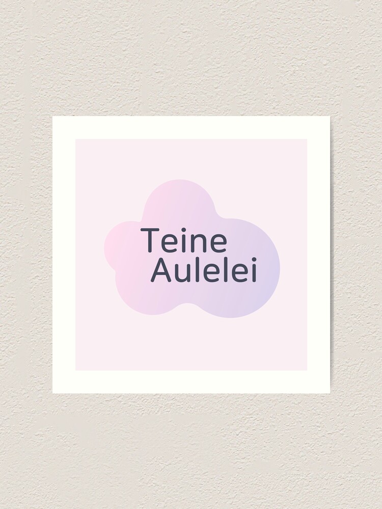 "Samoan Teine Aulelei" Art Print for Sale by CarolaTees | Redbubble