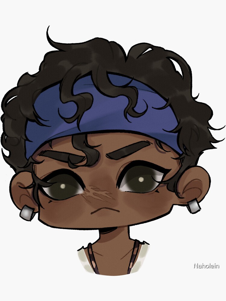 "Ganji Gupta Chibi" Sticker by Naholein | Redbubble