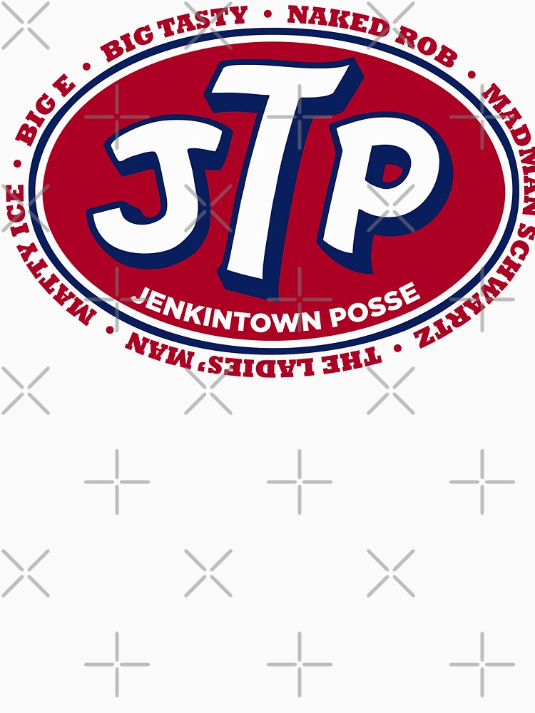 "JTP! - Jenkintown Posse Vintage Logo" T-shirt for Sale by ...