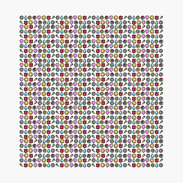 "1st Gen Pokemon Badges" Photographic Print for Sale by chanelyy ...
