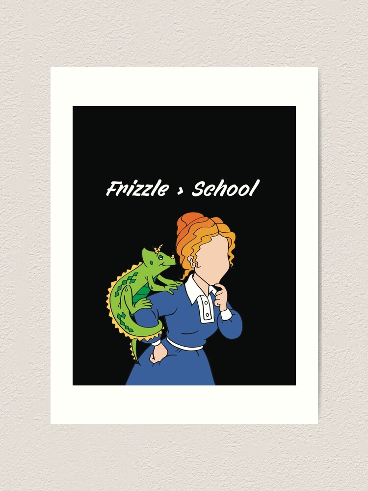 "Frizzle > School Cutout" Art Print for Sale by llier4 | Redbubble