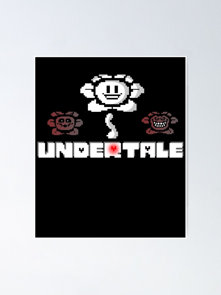 "Undertale Game Character Flowey Art" Poster by PhyllisCindy6 | Redbubble