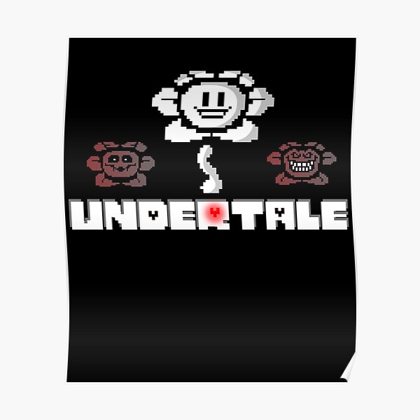 "Undertale Game Character Flowey Art" Poster by PhyllisCindy6 | Redbubble