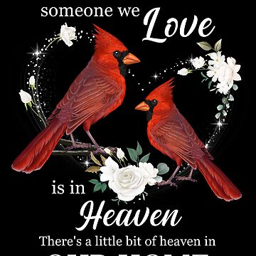 "Best Family Memorial Cardinal Birds Shirt In Loving Memory Heaven In ...