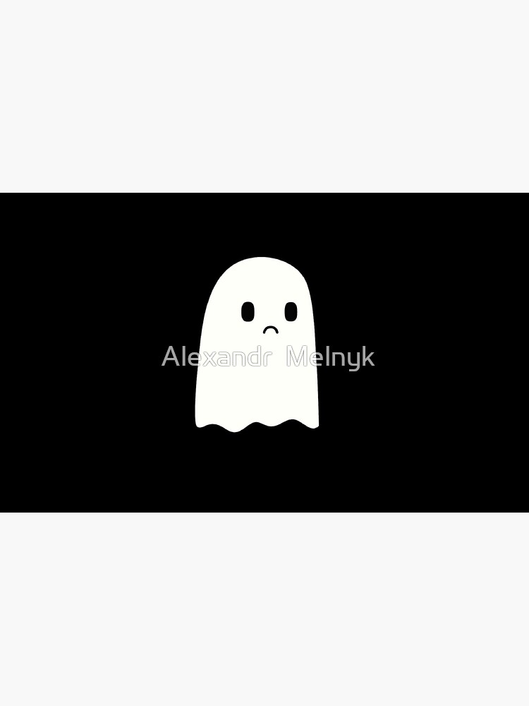 "sad ghost" Sticker by flourpacket | Redbubble