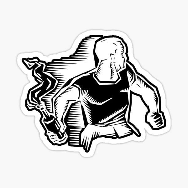 "Molotov Cocktail" Sticker for Sale by EddieBalevo | Redbubble