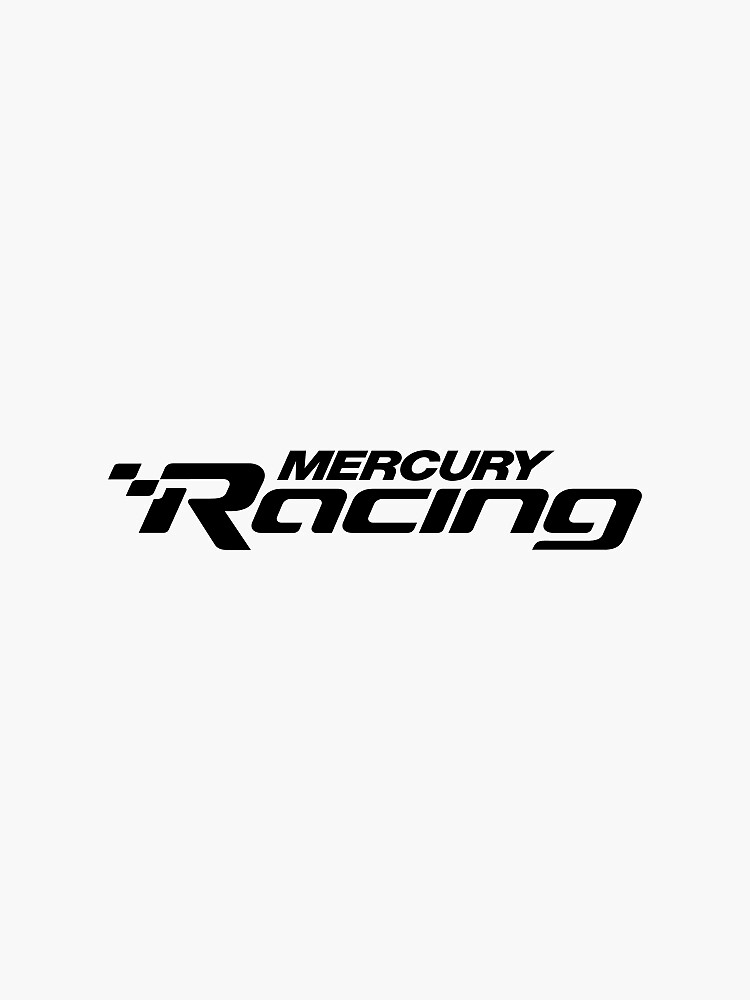 "mercury race" Sticker for Sale by Thraster | Redbubble