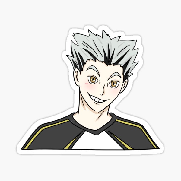 "Bokuto Koutaro - Haikyuu " Sticker by CricketDoodles | Redbubble