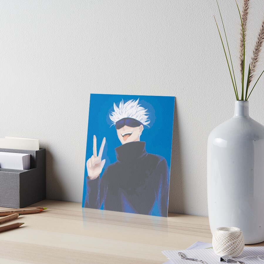 "Satoru gojo jujutsu kaisen" Art Board Print for Sale by Bangcen ...
