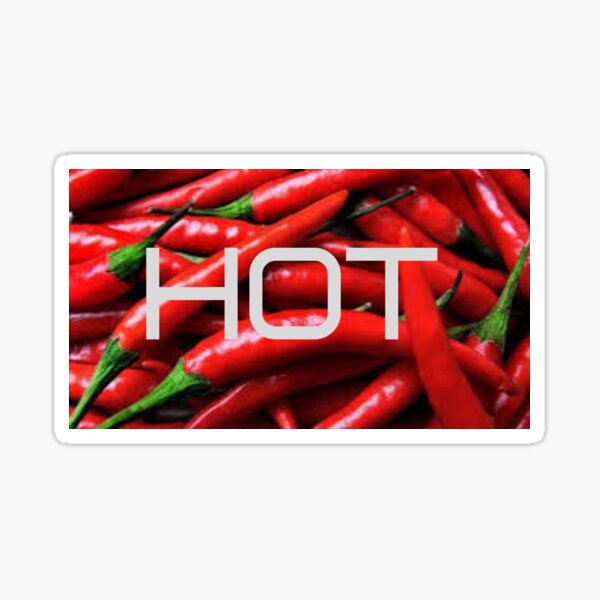 " Chilli" Sticker for Sale by JeniaVoropai | Redbubble