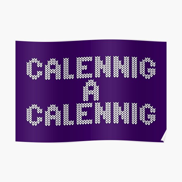 "Calennig a Calennig" Poster by Glaslyn | Redbubble