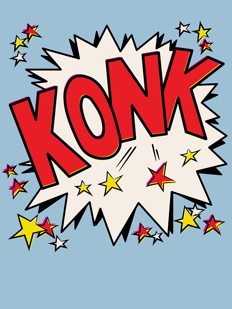"KONK" T-shirt for Sale by MStyborski | Redbubble | comics t-shirts ...