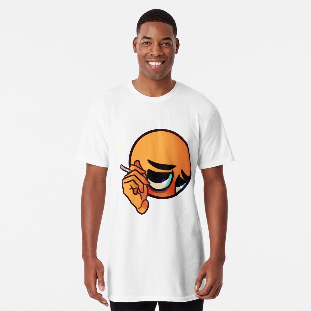 "defeated seductive smoking emote emoji" Sticker for Sale by ...