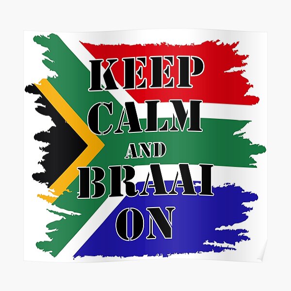 Braai Posters | Redbubble